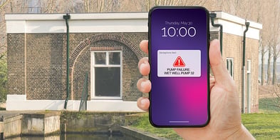 Remote Monitoring Enables Phone Tracking of Unattended Lift Stations